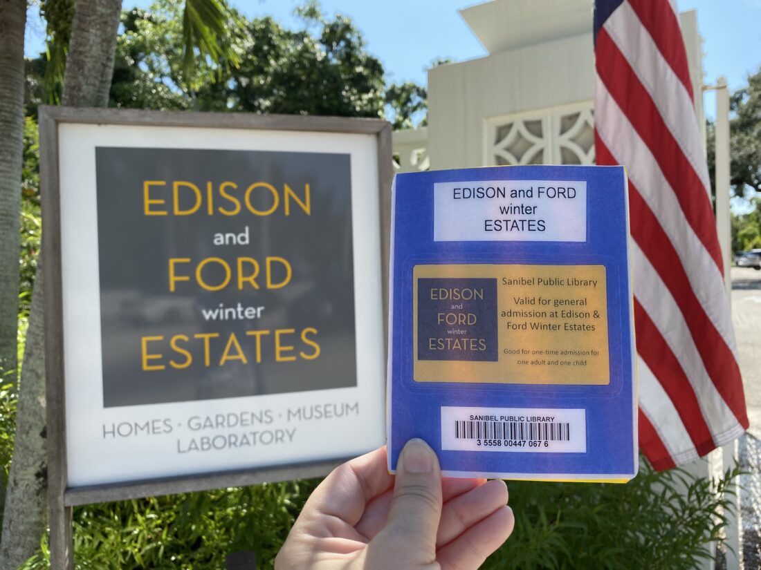 Sanibel library lends passes to Edison and Ford estates - SANIBEL ...